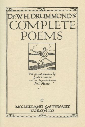 The Distributed Proofreaders Canada eBook of Dr. W.H. Drummond's ...