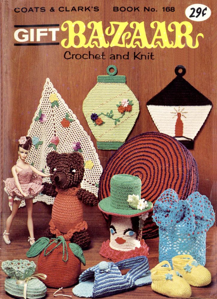 Coats Clark Crochet Coats & Clark Crochet Animals Book - Big & Small ...